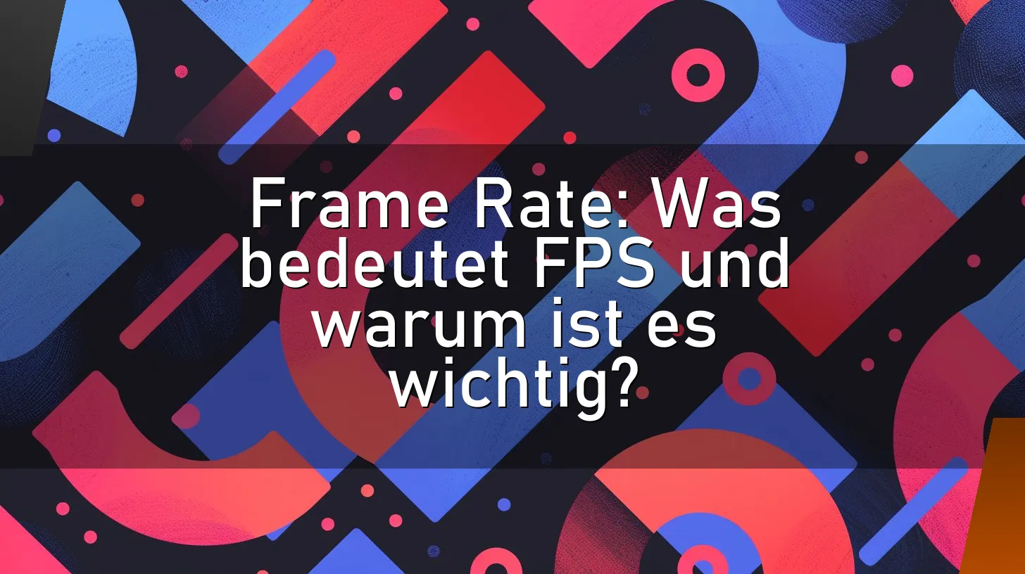 Frame Rate: Was bedeutet FPS und warum ist es wichtig? - N3rdNERD.com